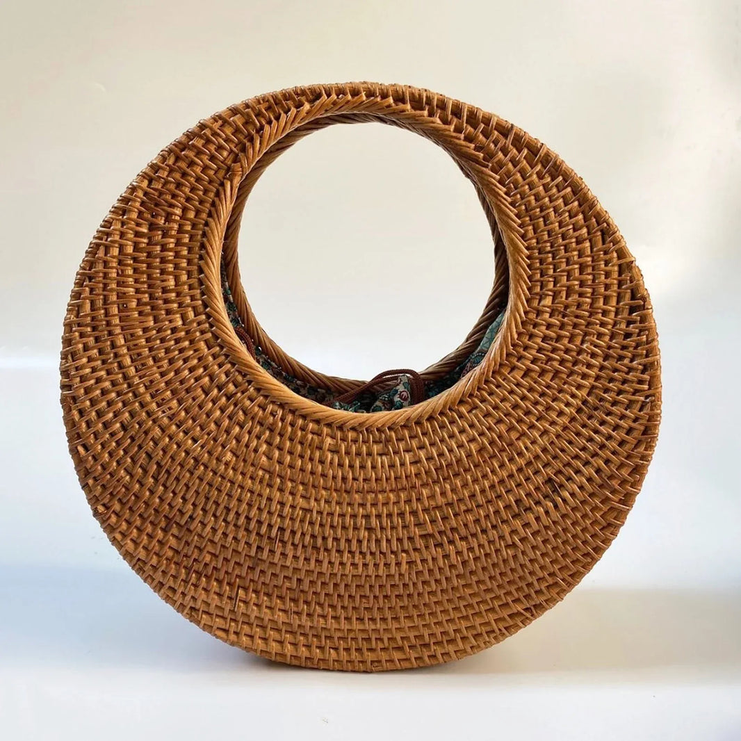 Rattan bags – Boho Living Room