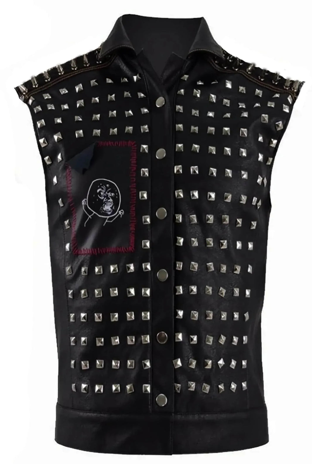 Studded Spiked Punk Rock Leather Jackets – Boho Living Room