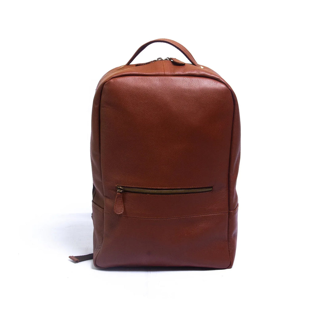 designer brown leather backpacks – Boho Living Room