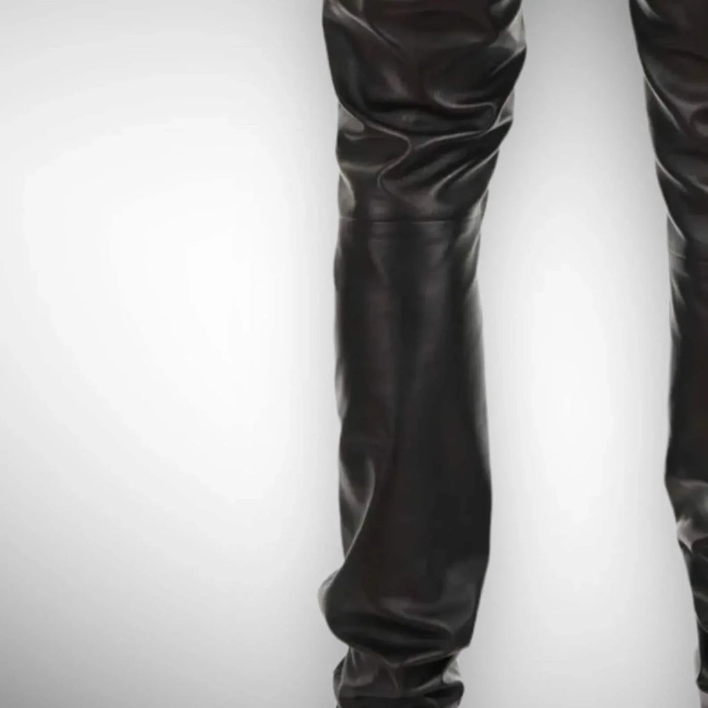Handmade Genuine Leather Pants – Boho Living Room