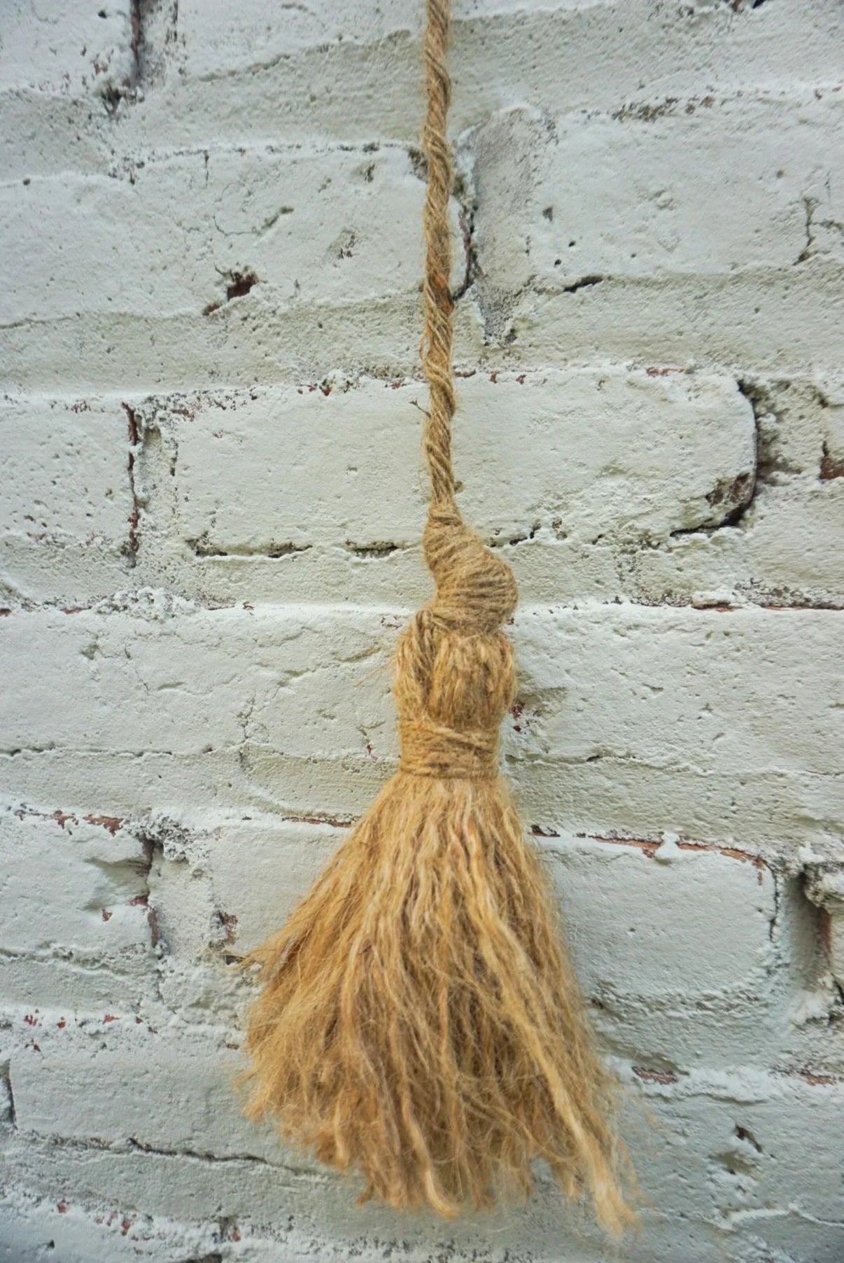 Ladder Pulling Down Rope Attic Wall Decoration – Boho Living Room