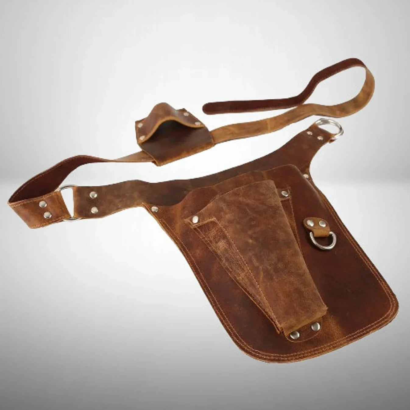 Genuine Leather Construction Tool Belt – Boho Living Room