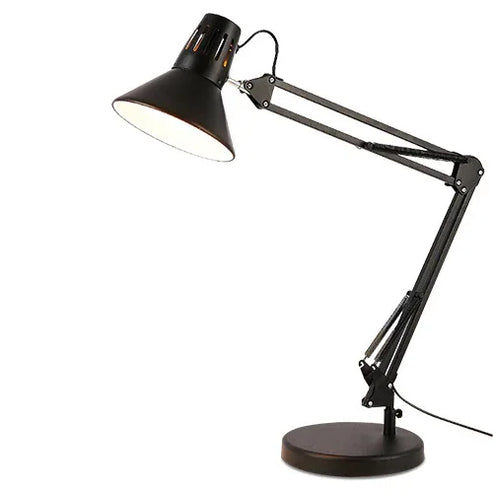 American adjustable iron floor work lamp – Boho Living Room