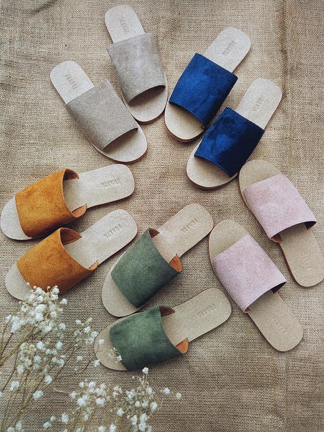 Handmade Bali Slides – Boho Living Room