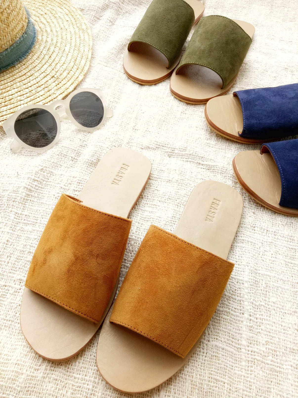 Handmade Bali Slides – Boho Living Room